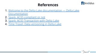 Spark with Delta Lake | PDF