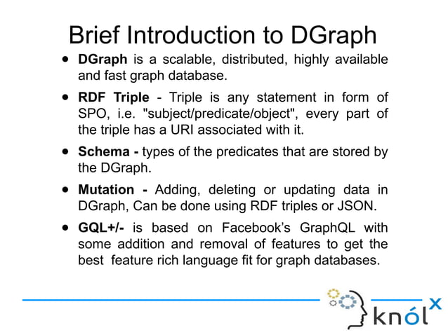 DGraph: Introduction To Basics & Quick Start W/Ratel | ODP | Databases | Computer Software and ...