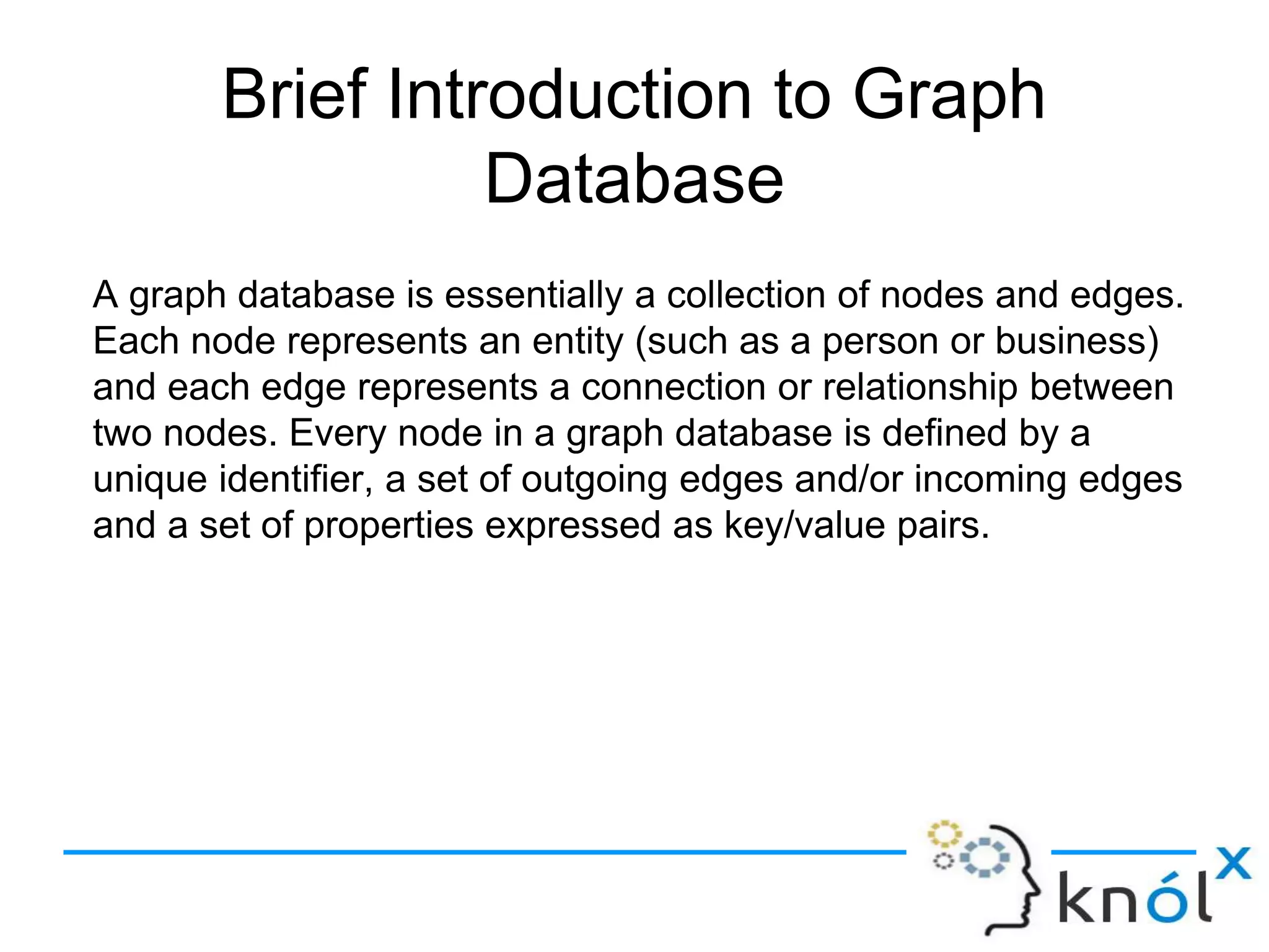 Introduction to DGraph - A Graph Database | PPTX
