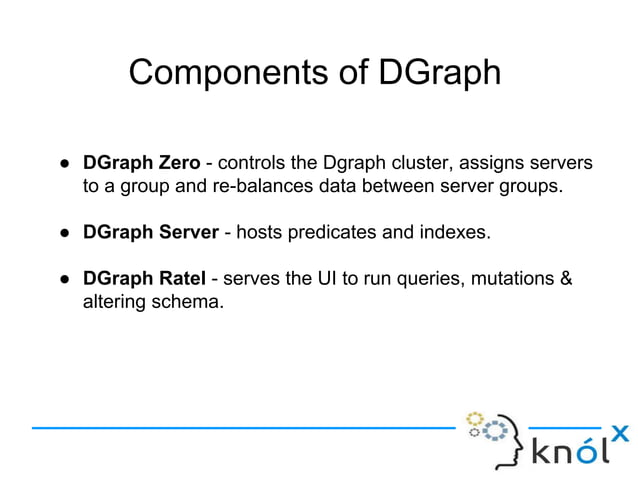 Introduction to DGraph - A Graph Database | PPTX