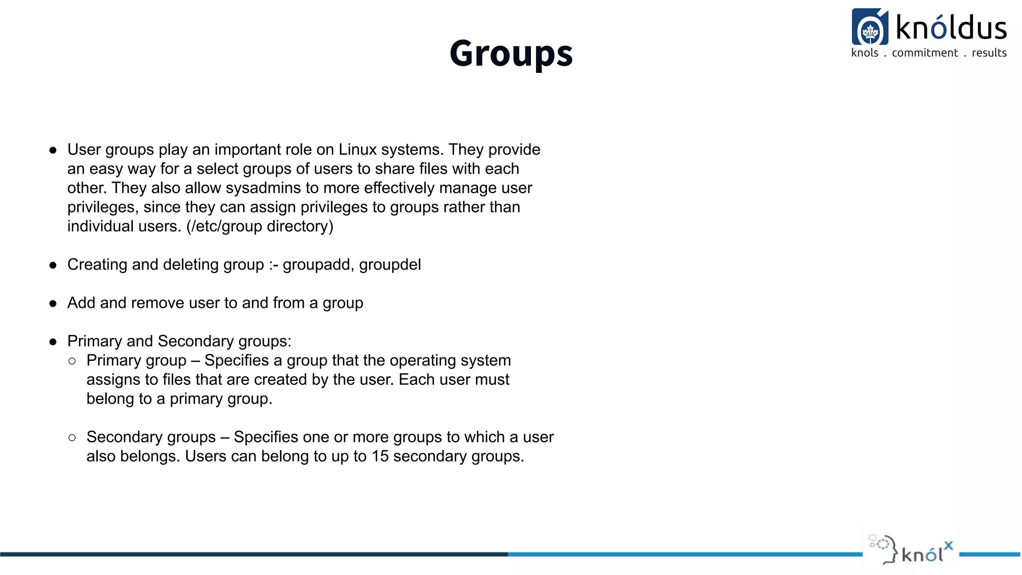 Users and groups in Linux | PDF