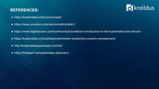 Service Discovery In Kubernetes | PPTX