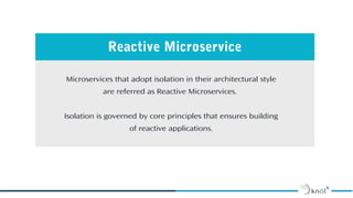 Reactive Microservices | PPT