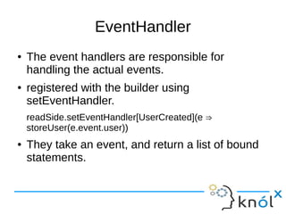 Persistent Read-Side in Lagom | ODP | Databases | Computer Software and Applications