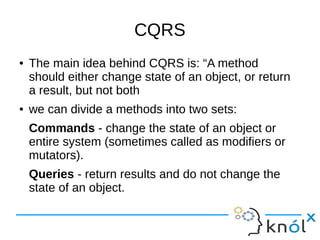 Persistent Read-Side in Lagom | ODP | Databases | Computer Software and Applications