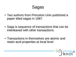 Distributed Transactions: Saga Patterns | ODP