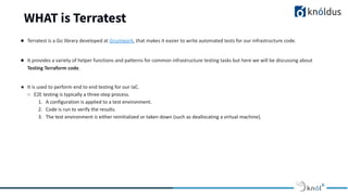 Terratest with Terraform | PDF