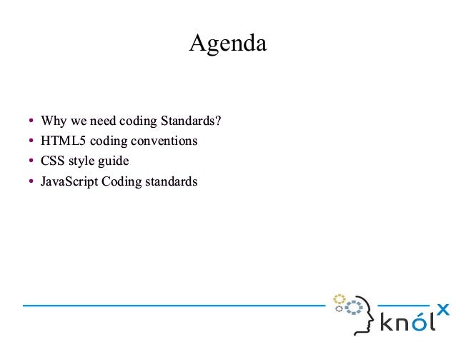 Html5 Css Javascript Style Guide And Coding Conventions