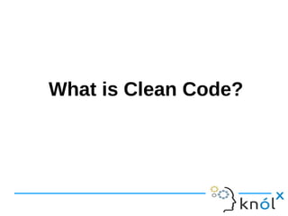 CLEAN CODE | PPT