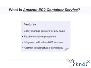 Walk-through: Amazon ECS | ODP