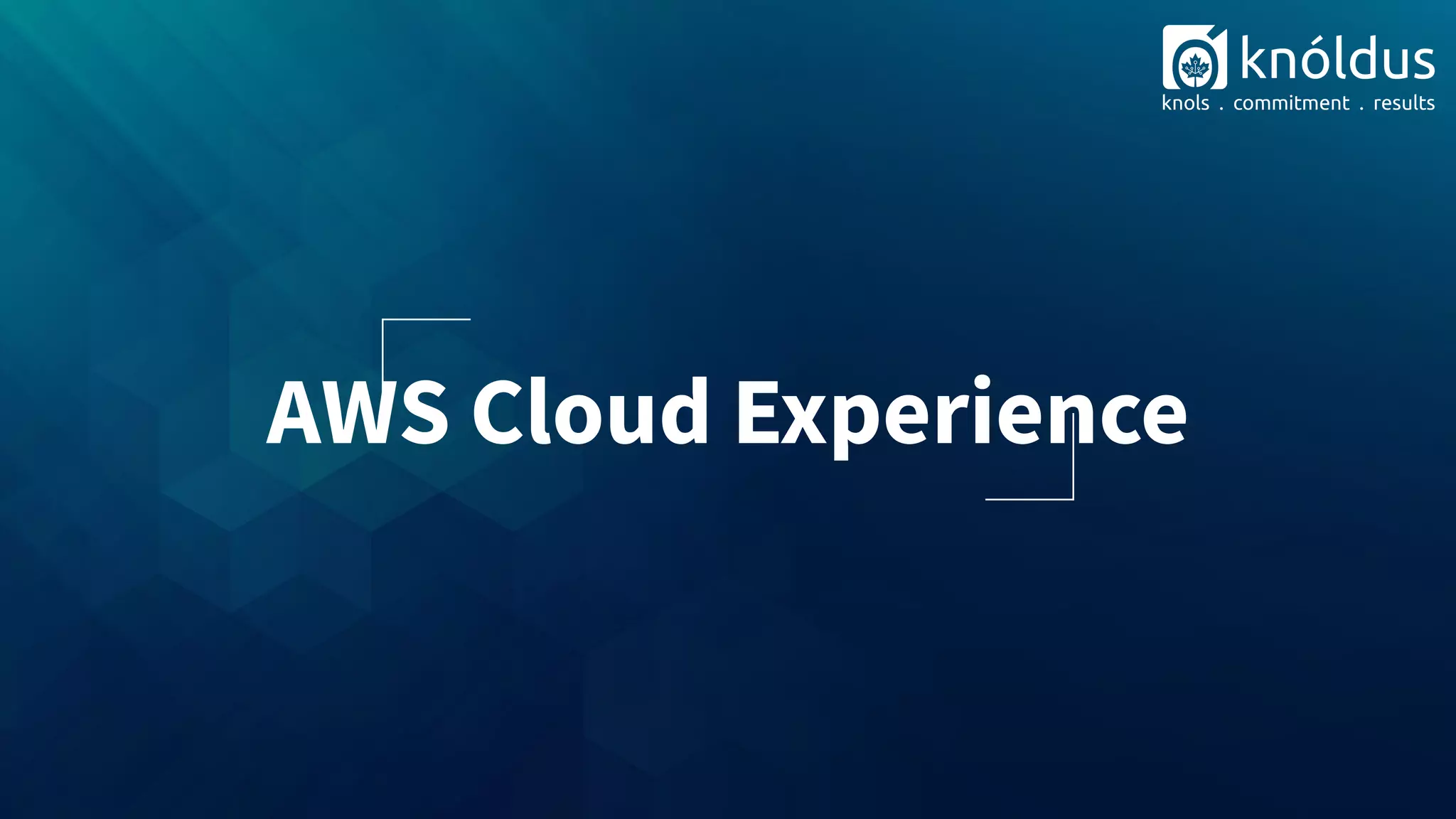 KnolX AWS Tech. Stack | PDF