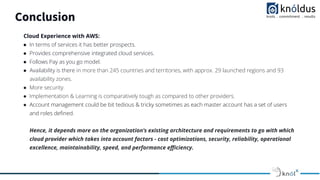 KnolX AWS Tech. Stack | PDF