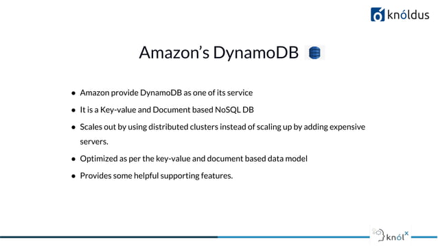 An Introduction to Amazon’s DynamoDB | PDF