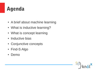 Introduction to Machine Learning with Find-S | ODP