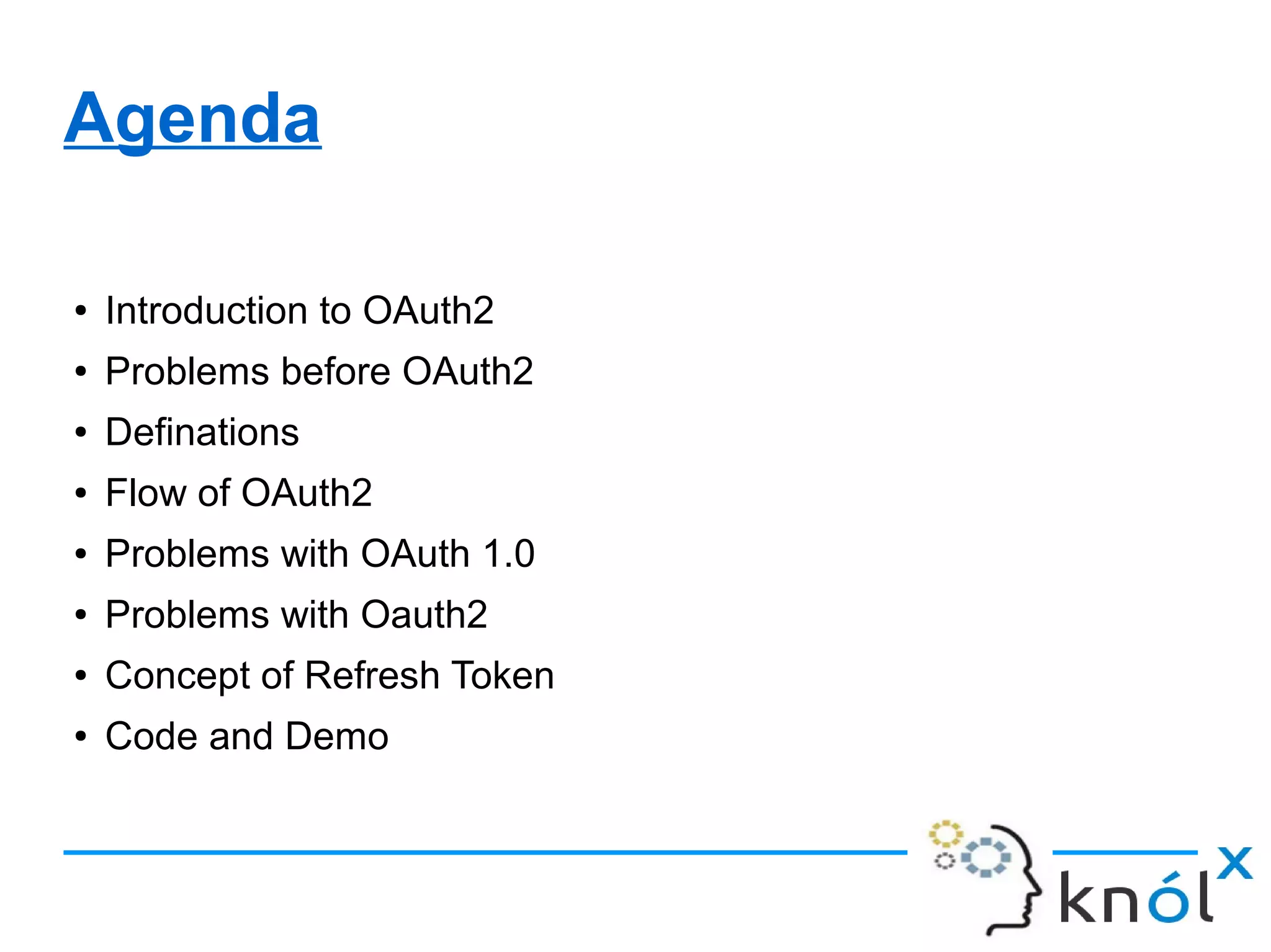 OAuth2 - Introduction | ODP | Internet | Computing