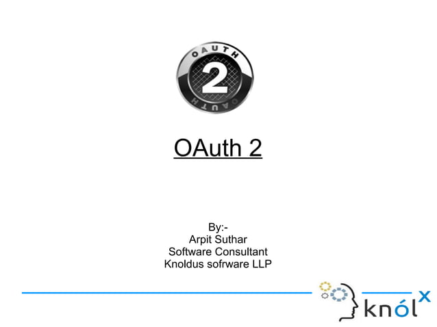 OAuth2 - Introduction | ODP | Internet | Computing