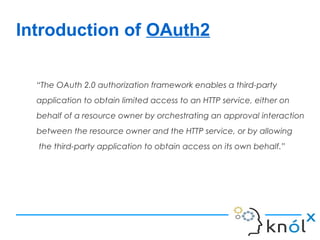 OAuth2 - Introduction | ODP