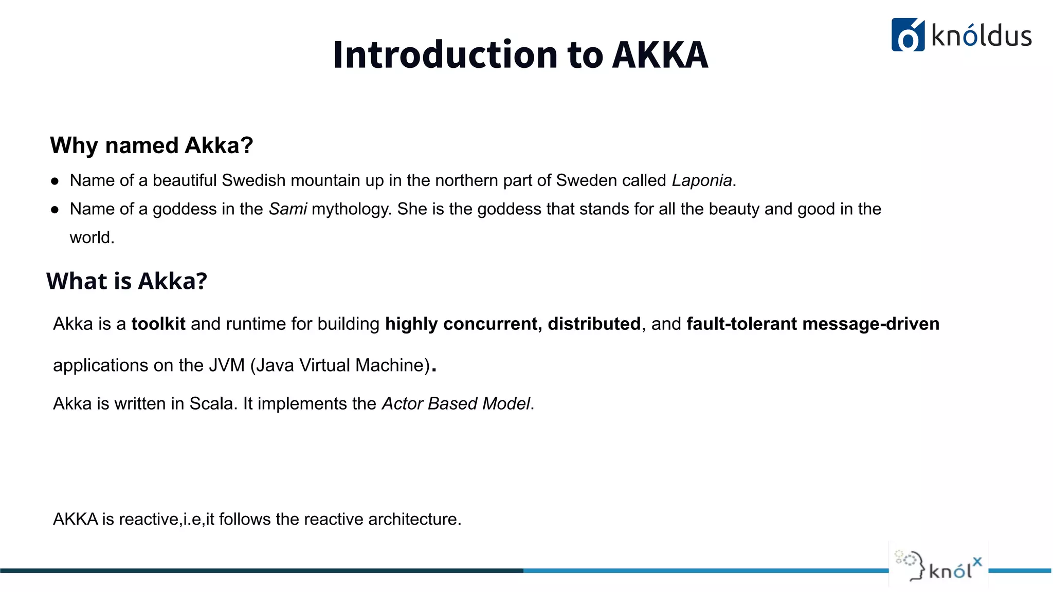 Introduction to Akka | PPT