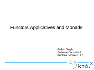 Functors, Applicatives and Monads In Scala | ODP