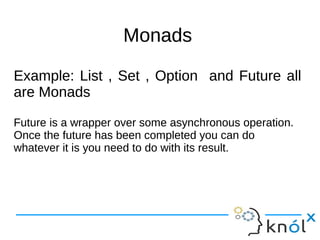 Functors, Applicatives and Monads In Scala | ODP
