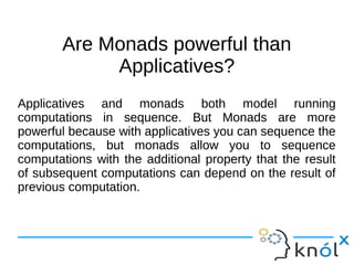 Functors, Applicatives and Monads In Scala | ODP
