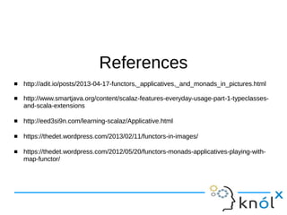 Functors, Applicatives and Monads In Scala | ODP