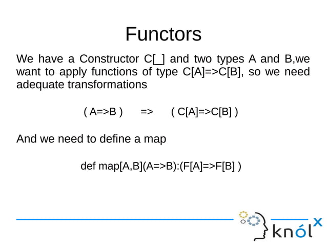 Functors, Applicatives and Monads In Scala | ODP
