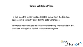 Big Data Testing Strategies | ODP