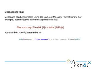 Play Template Engine Based On Scala | PPT