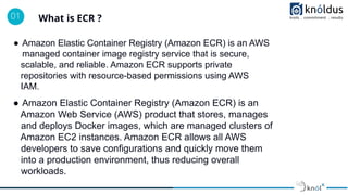 Knolx Session - Deploy ECR Image on AWS ECS Fargate using Terraform | PDF | Cloud Computing ...