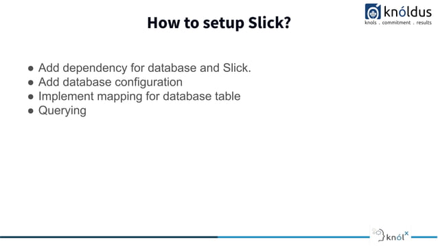 Introduction to Slick | PPT