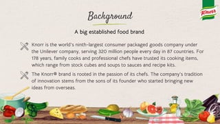 Knorr love at first taste | PPTX