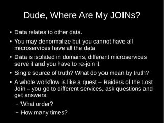 Knots - the Lazy Data Transfer Objects for Dealing with the Microservices Craze | PPT