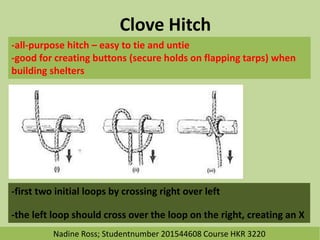Knots and ropes | PPTX