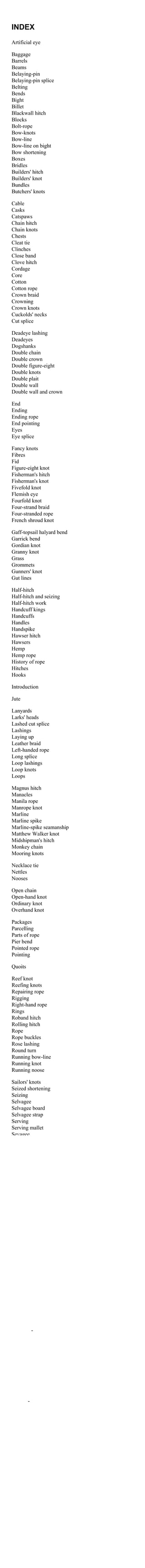 Knots splices and_rope_work | PDF