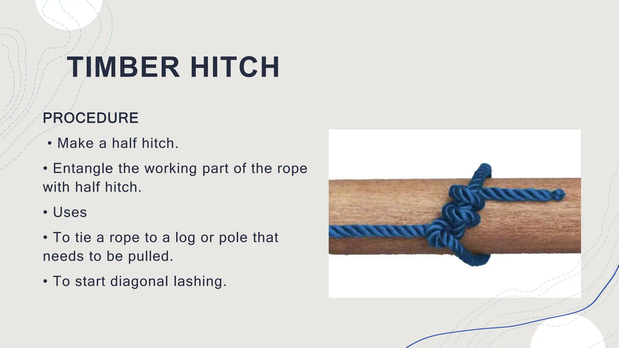 BASIC KNOT TYING AND PROCEDURES OF KNOT TYING | PPTX