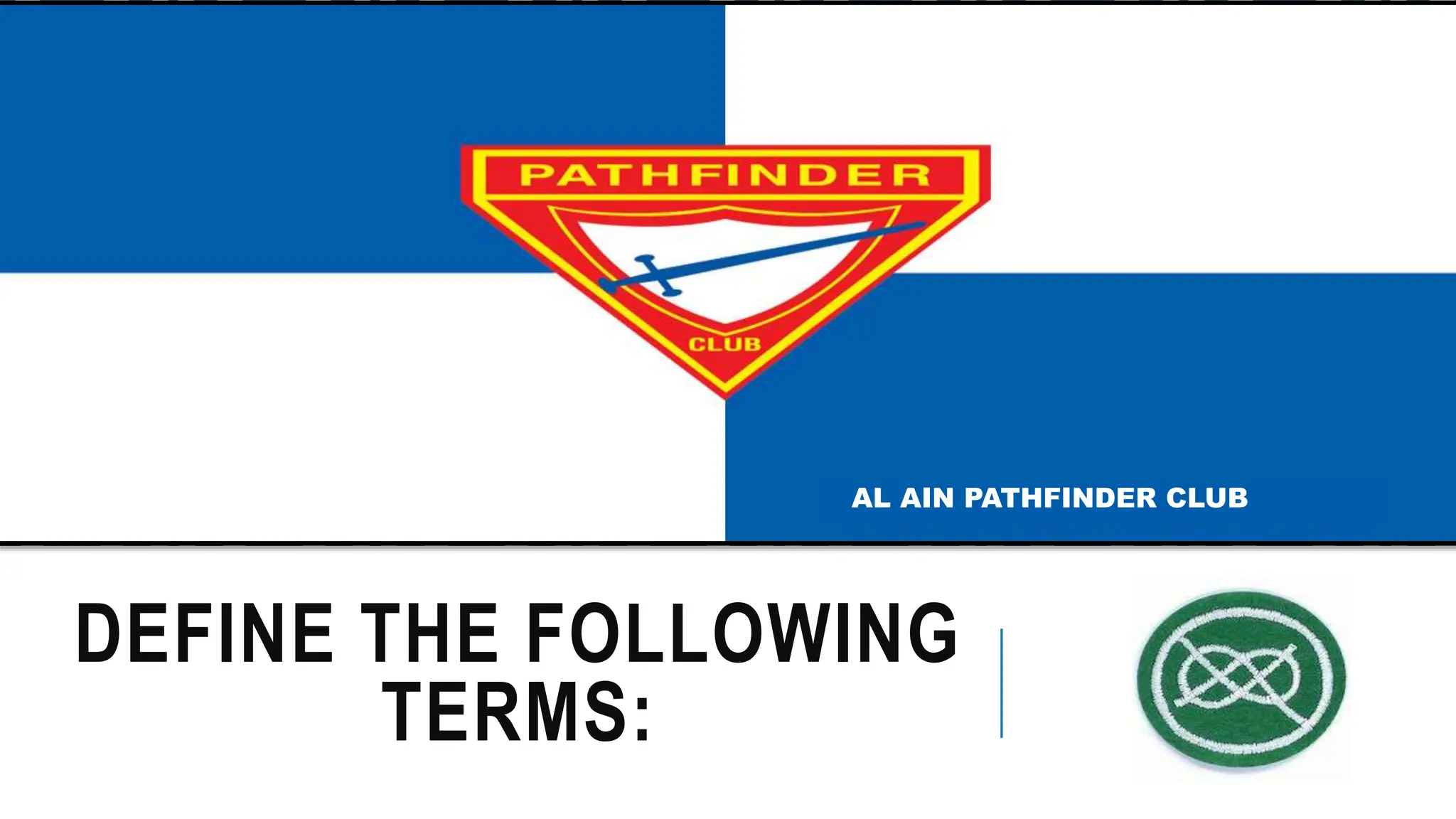 Basic Knot Tying Course 1 SDA Pathfinder | PPTX