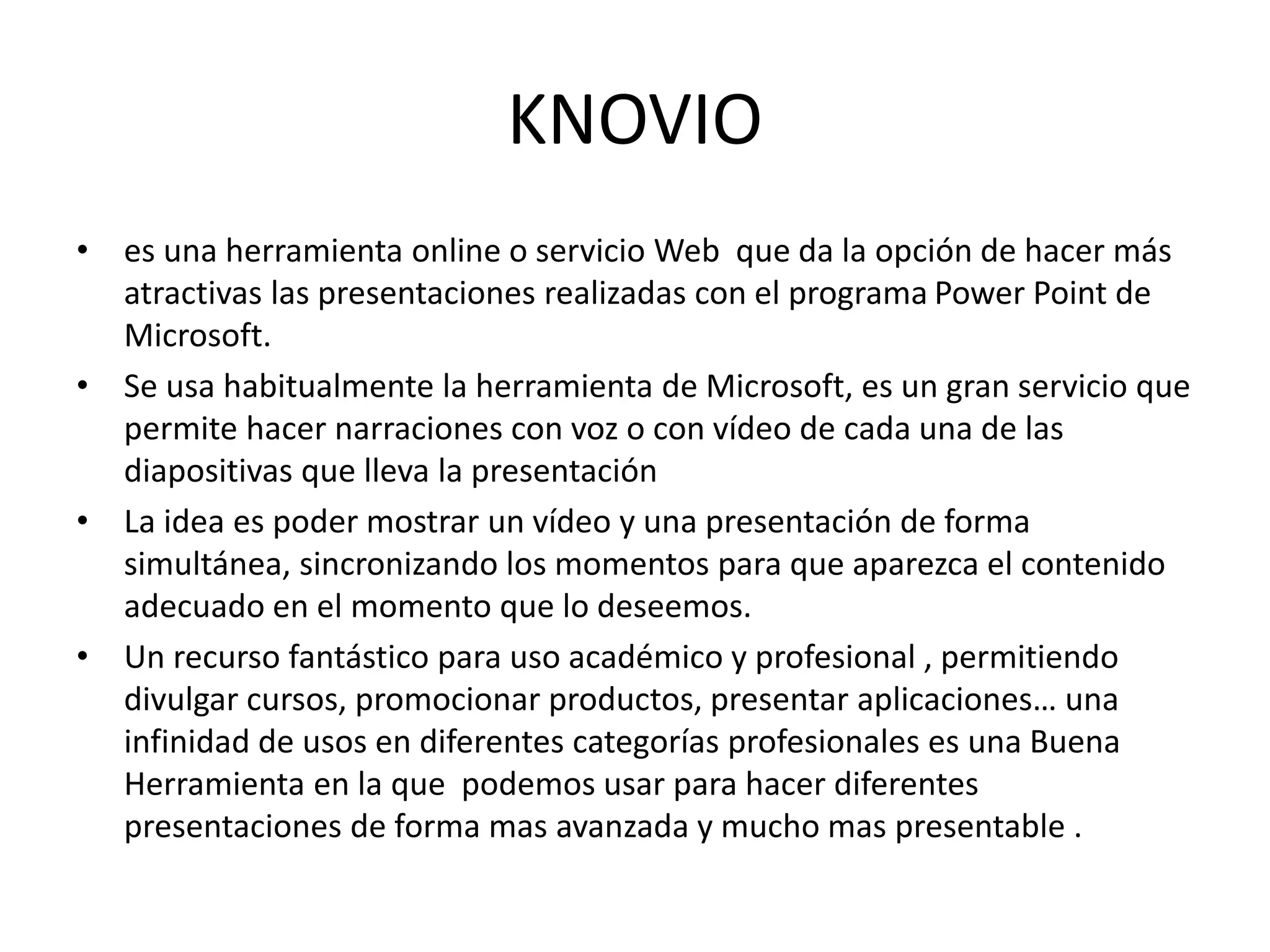 Knovio | PPT