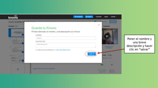 Tutorial de Knovio | PPTX