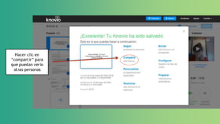Tutorial de Knovio | PPTX