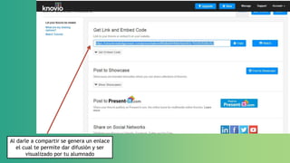 Tutorial de Knovio | PPTX