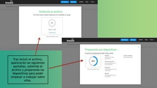Tutorial de Knovio | PPTX