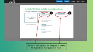 Tutorial de Knovio | PPTX
