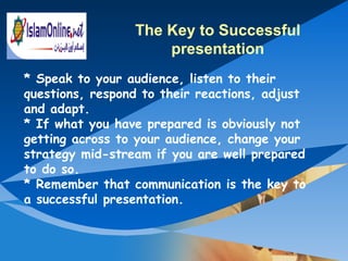 know your Audience | PPS