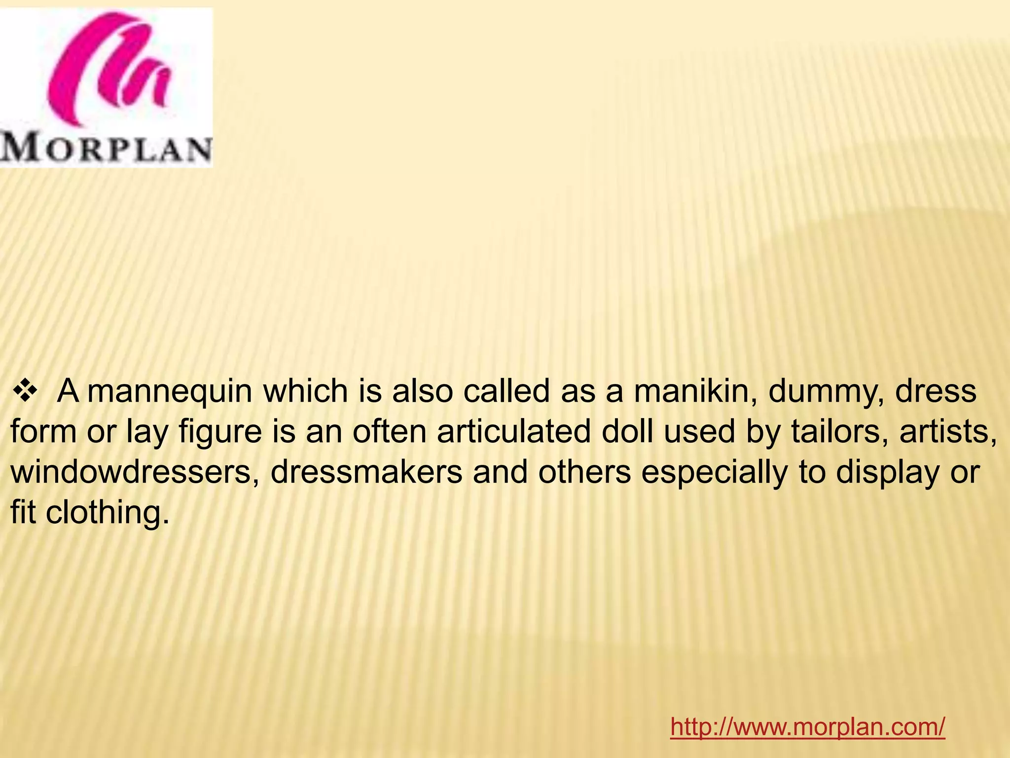 Know about mannequins | PPT