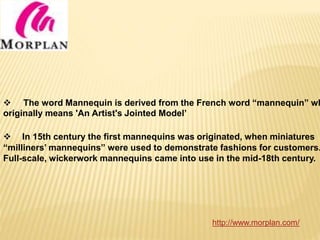 Know about mannequins | PPTX