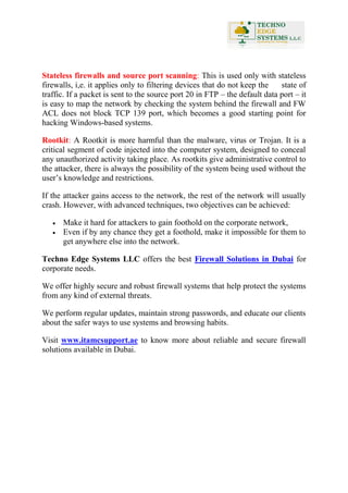 Know How your Company Firewall Security is Vulnerable to Hacking | PDF | Computer Networking ...