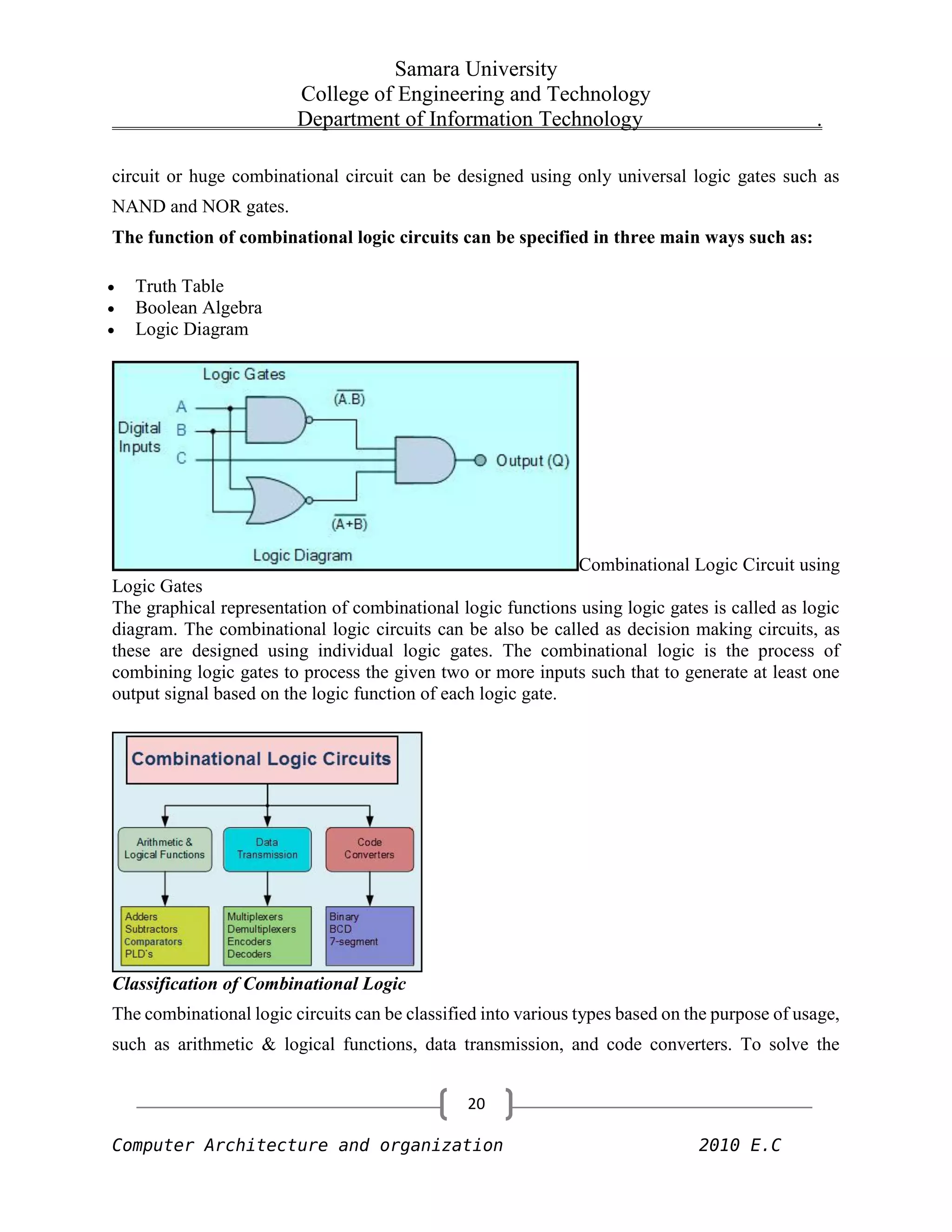 Know about basic logic gates with truth tables | PDF | Operating ...