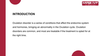 Know About Common Ovulation Disorders | PPTX