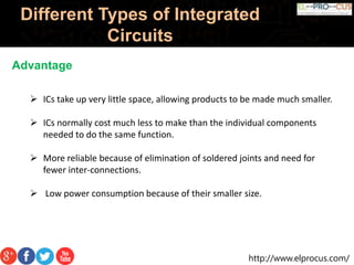 Know About Different Types of Integrated Circuits | PPTX